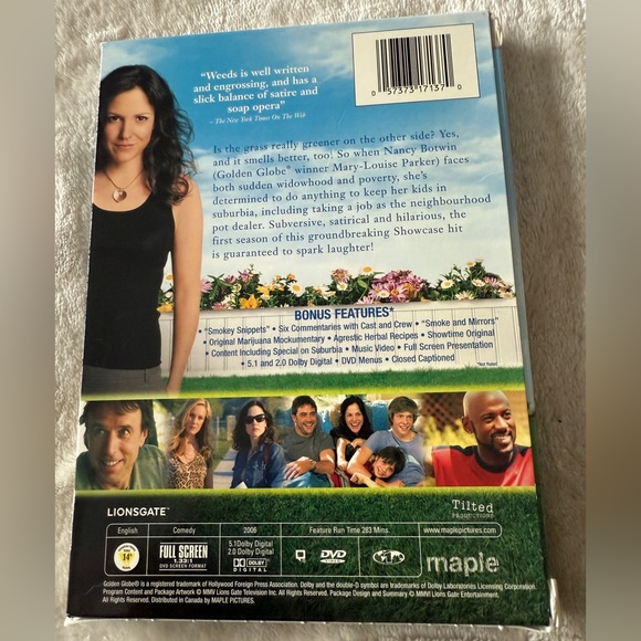 Media | Weeds Season 1 Dvd Box Set | Poshmark